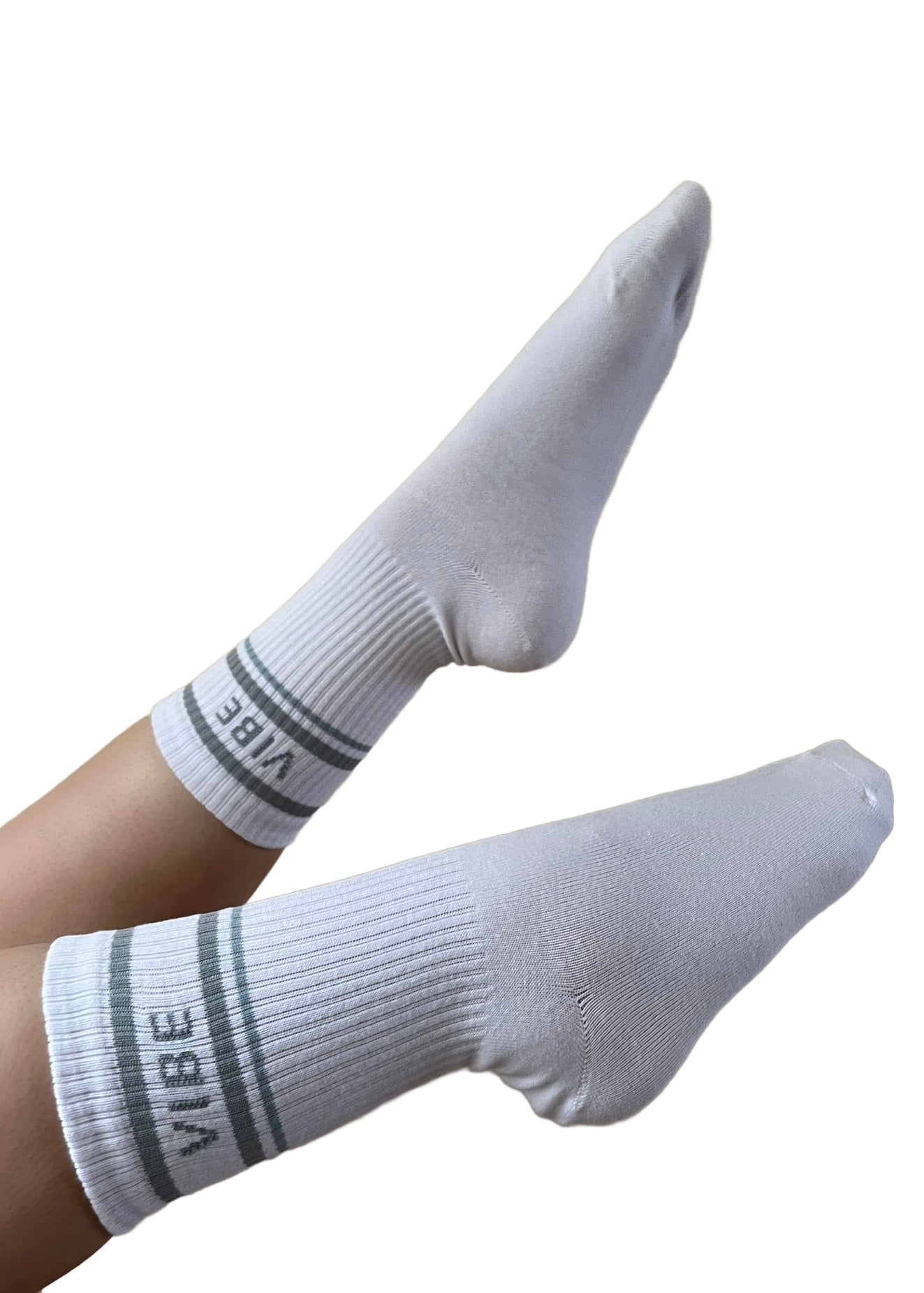 "VIBE CHECK" CREW SOCKS – SOCKS & SASS